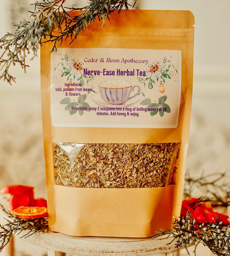 Nerve Ease Herbal Tea | Cedar&MoonApothecary