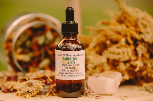 Dandelion Elixir | Cedar&MoonApothecary