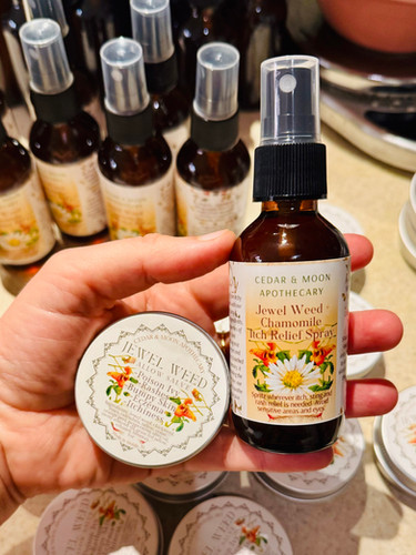 Jewelweed Tallow Salve & Itch Relief Spray Combo | Cedar&MoonApothecary