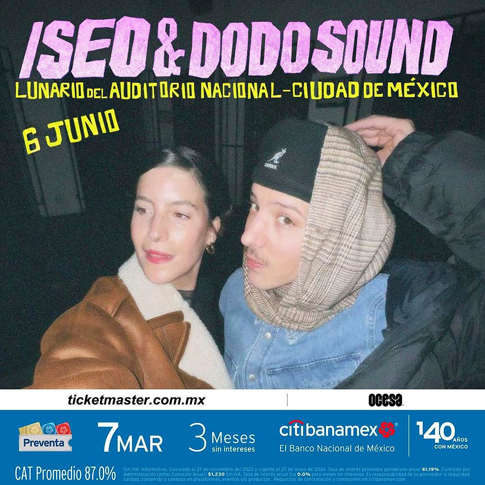 Iseo & Dodosound llegan a México para encender la noche con su reggae único