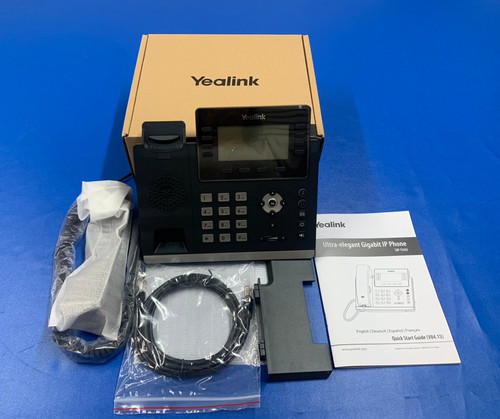 Yealink SIP-T43U SIP Phone HD,Display 3.7",12 SIP Account,2 LAN Gigabit ...