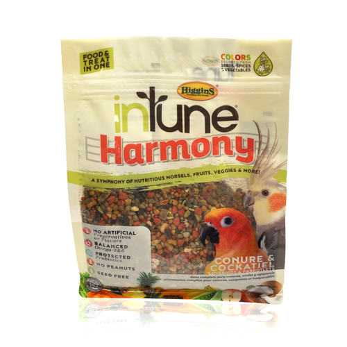 Intune Harmony Cockatiel Conure, 2 lb, Higgins | Sugarcreek Bird Farm Store