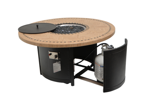 Venice 48” Round Fire Table | Patio Resorts