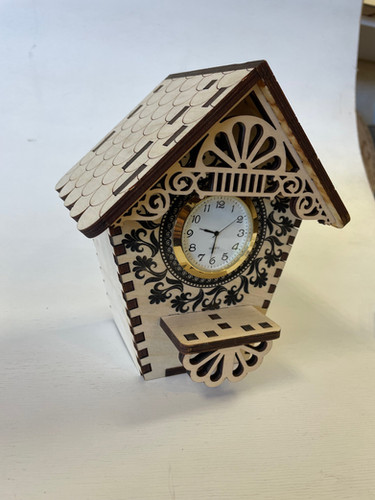 Birdhouse Clock | woodenalchemy