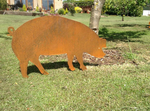 Rusty Metal Piglet | Rusty Rooster