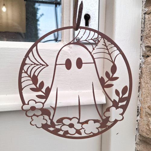 Spooky Ghost Wall Art | Rusty Rooster