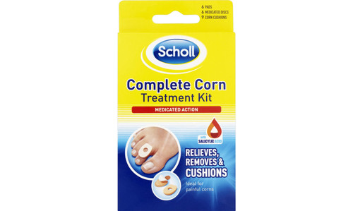 Complete Corn Treatment Kit (Salicylic acid 40%) 6's | islandpharmacytci