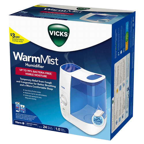 Vick's Warm Mist Humidifier | islandpharmacytci