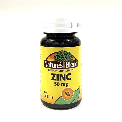 Nature's Blend Zinc 50mg 100's | islandpharmacytci