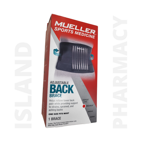 Mueller Back Brace Adjustable | islandpharmacytci