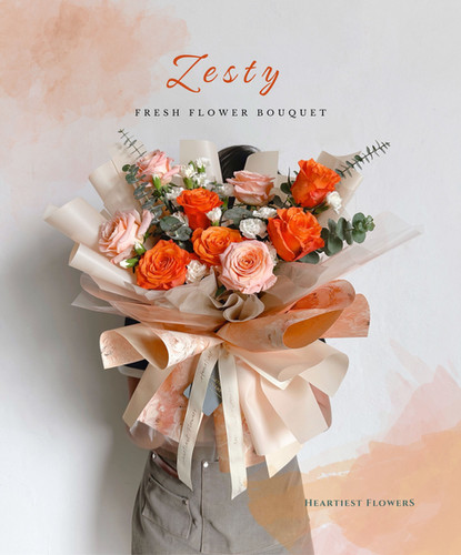 Zesty - Fresh Flower | heartiestflowers