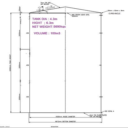 Fixed, cone roof storage tanks design consultants | Wisdom Engineering