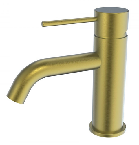 Morgan Range- Small Basin Mixer Tap- Curved Spout | InStyle Bathware
