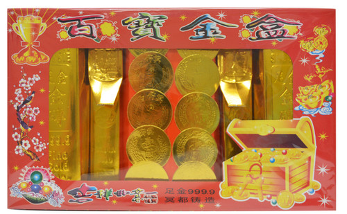 5 BOXES*JOSS PAPER (GOLD),ITEM#00804082,百寶金盒 | iHome-houseware