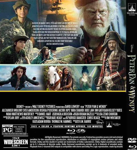 Peter Pan Dvd Cover