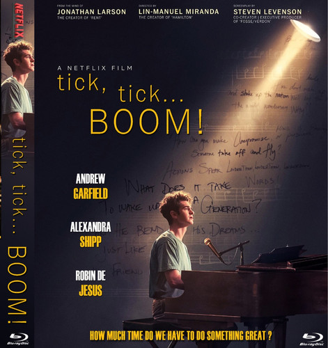 Tick, Tick, Boom Blu Ray or DVD | Moviefanman
