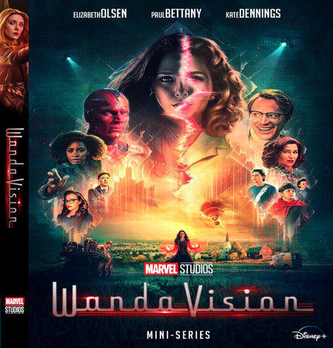 WandaVision Marvel Series Blu Ray or DVD w/ Bonus features | Moviefanman
