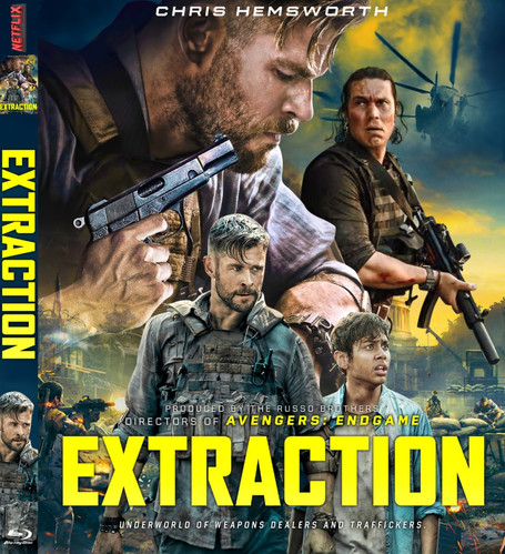 Extraction Chris Hemsworth Blu Ray or DVD | Moviefanman