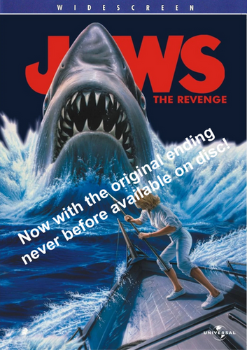 Blu Ray or DVD Jaws The Revenge Original Ending | Moviefanman
