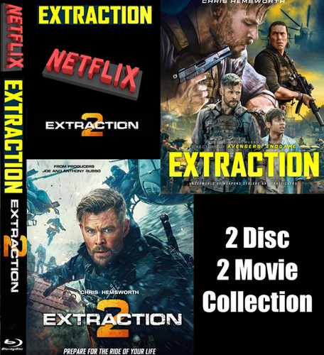 Extraction 2 Movie Set Chris Hemsworth Blu Ray or DVD | Moviefanman