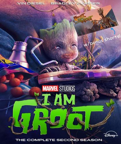 DVD I Am Groot Season 2 w/bonus shorts | Moviefanman