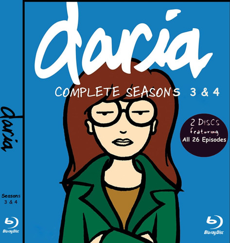 Daria Series 3 & 4 Blu Ray | Moviefanman