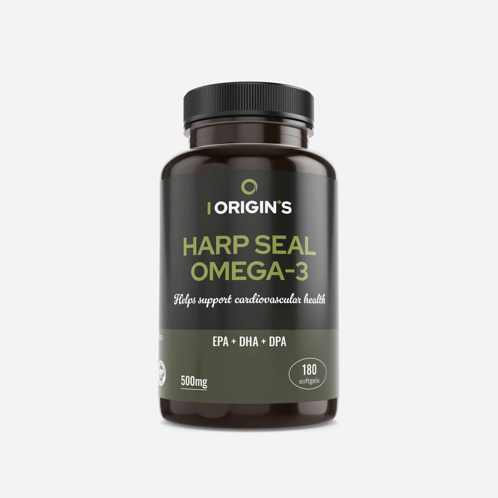 Harp Seal Omega-3 500mg 180 softgels | IORIGIN'S SHOP