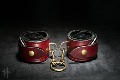 Ankle Cuffs (Oxblood)