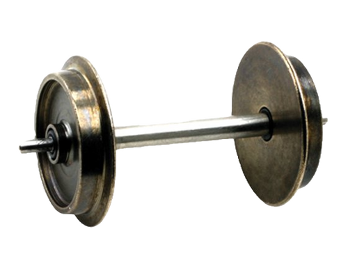 AML Freight Car Metal Wheels, Pair (2 Axles) | Live Steam Station