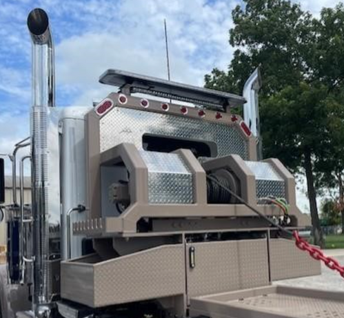 Winch Rack with Side Plates | 3D Concepts Ltd.