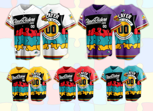 Autism Awareness Benefit - GameDay Mesh Jersey | Pineriders