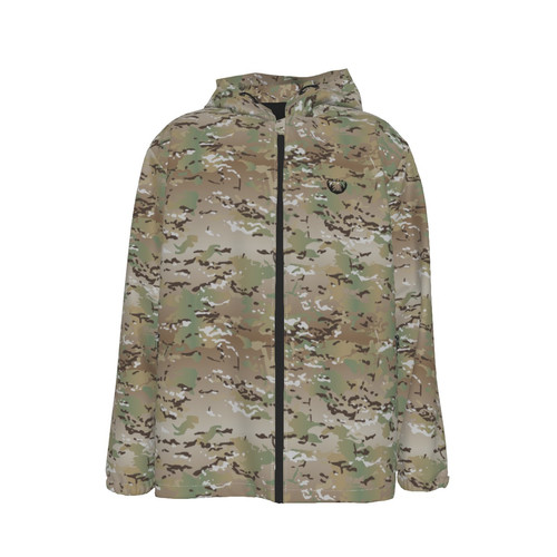 Multicam Hooded Windbreaker | Valcam Outdoors