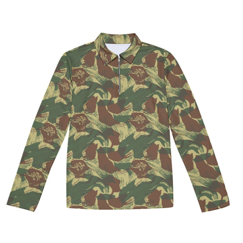 Rhodesian Brushstroke Quarter Zip Shirt | Valcam Outdoors