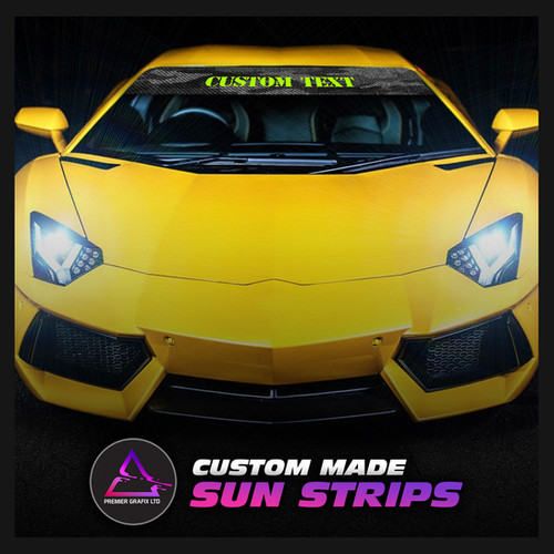 Car Sun Strips | Premier Grafix Ltd