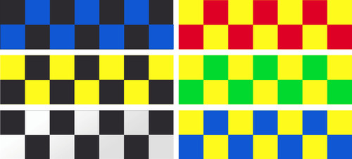 Battenberg Vinyl Graphic Strips (Pair) | Premier Grafix Ltd