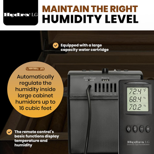 Hydra Large Electronic Humidifier | The CYgar Shop