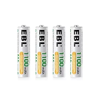 AAA 1100 mAh Rechargeable Batteries- 4 pack | Horizon Electronics