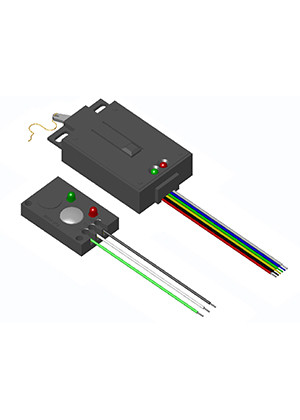 DZ-2500 Switch Machine w/ DZ-2502 Remote | O or S gauge | Z-Stuff