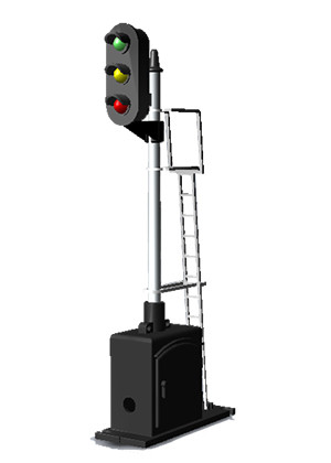 DZ-1050 3-Color Trackside Signal | O-gauge | Z-Stuff