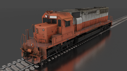 ICG SD40A 6000 ( #6006-#6024 ) -white ver.- | Flamerailzzz Trainz