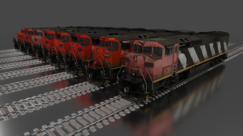 CN C40-8M Modernized Collection | Flamerailzzz Trainz
