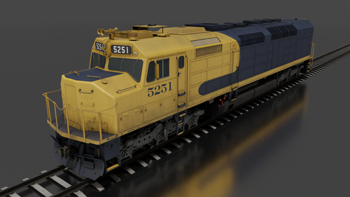 Santa Fe / BNSF SDF40-2 5200 / 6900 Full Pack | Flamerailzzz Trainz