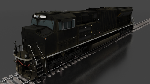 EMDX SD70ACe-T4 7200 ( #7233-#7242 ) -NS concept ver.- | Flamerailzzz Trainz