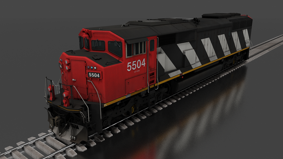CN SD60F 5500 ( #5504-#5563 ) | Flamerailzzz Trainz