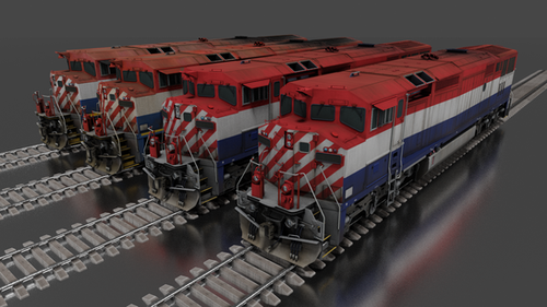 BCOL C40-8M Base Pack | Flamerailzzz Trainz