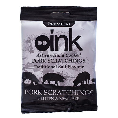 Traditional Salted Pork Scratchings | The Oink Company