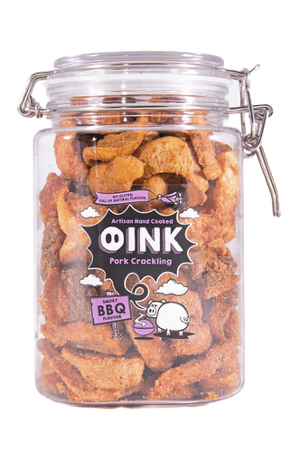 Artisan BBQ Pork Scratchings Jars | The Oink Company