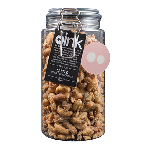 Traditional Salted Pork Scratchings Jars | The Oink Company