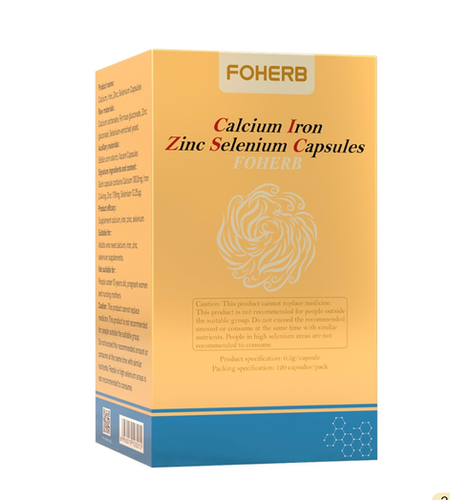 Calcium Iron Zinc Selenium Capsules | WHIEDA