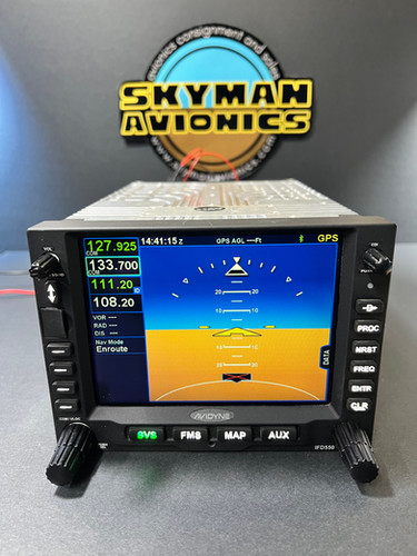 Avidyne IFD 550 GPS/NAV/COM/ARS | Skyman Avionics
